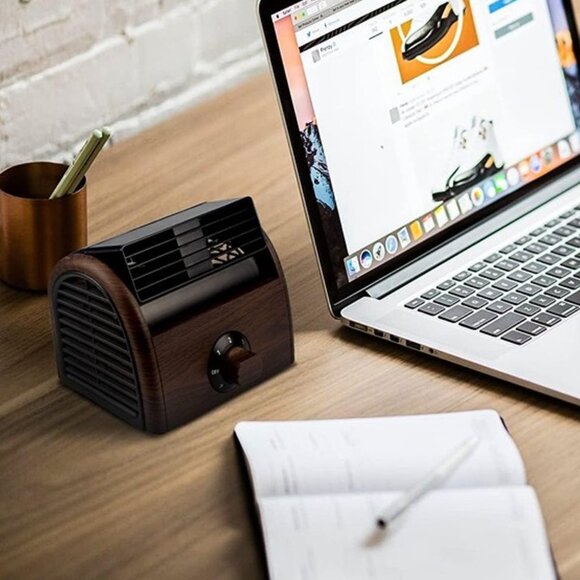 Accents | New Desk Fan Personal Quiet Powerful Small Table Fans Retro ...